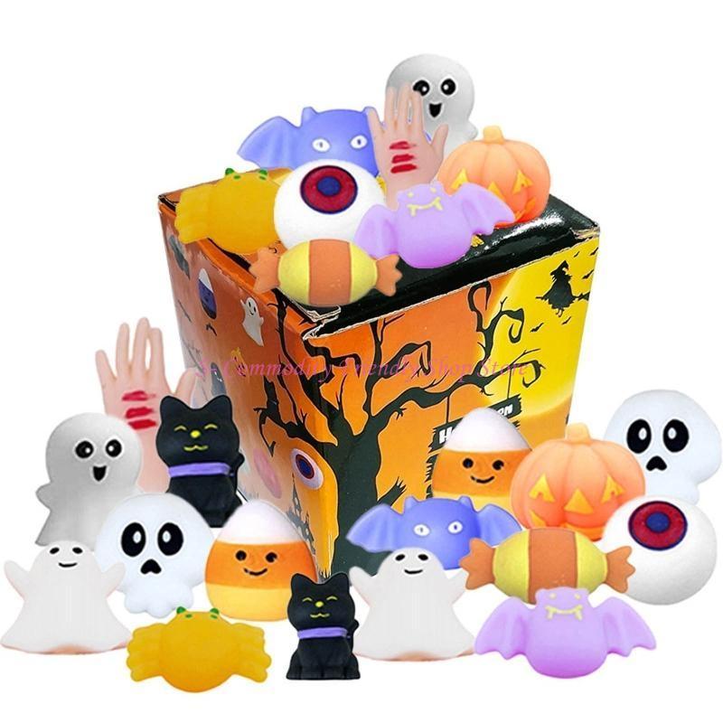 Jual 85AE Pinch Toy Squeezable Balls Halloween Stress Relief Toy Child ...