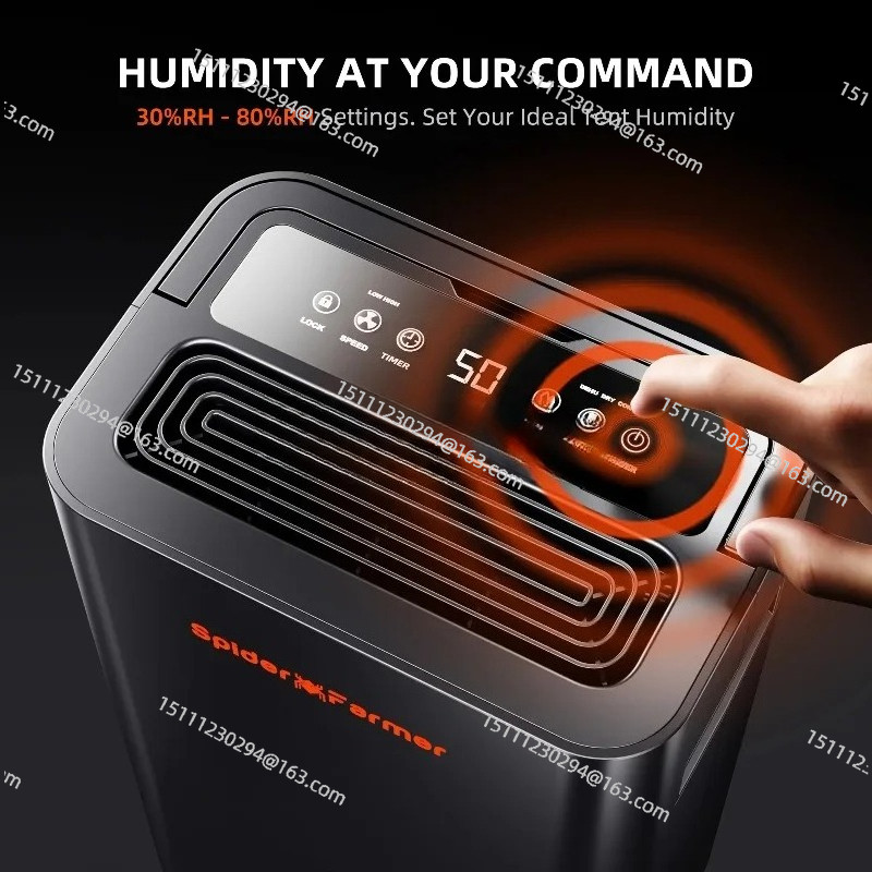 Jual 32 Pint Compressor Dehumidifier With Drain Hose For Grow Tent And ...