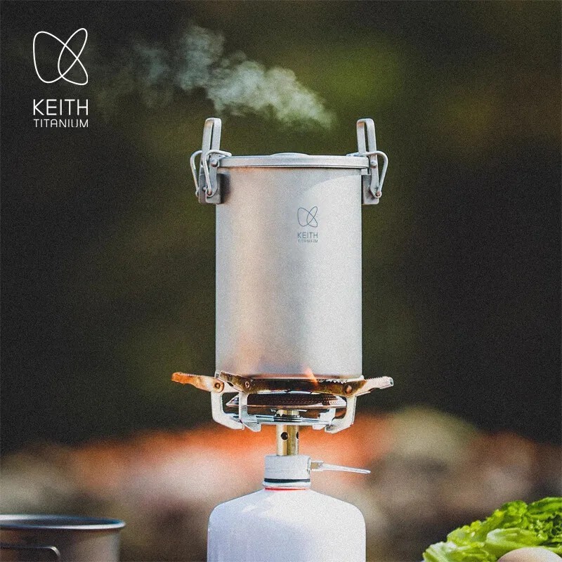 Jual Keith Titanium Pot Rice Cooker 900ml Multi-functiona Outdoor ...