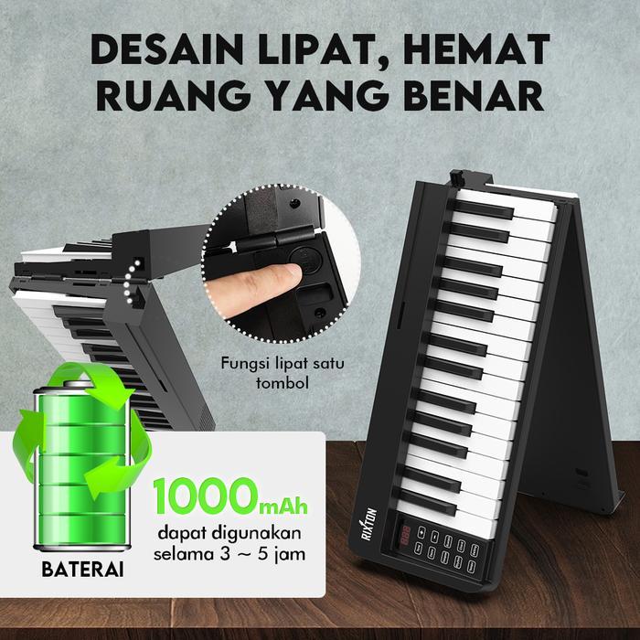 Jual RIXTON KEYBOARD LIPAT 61 TUTS PIANO LIPAT KEYBOARD UKURAN PENUH ...