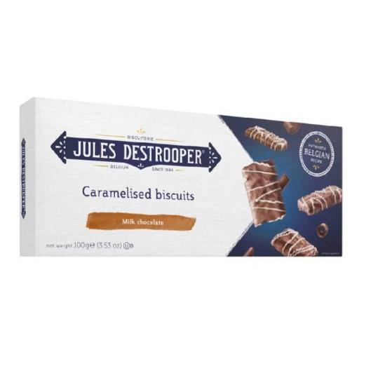 Jual Jules Destrooper Milk Chocolate Caramelised Biscuits | Shopee ...