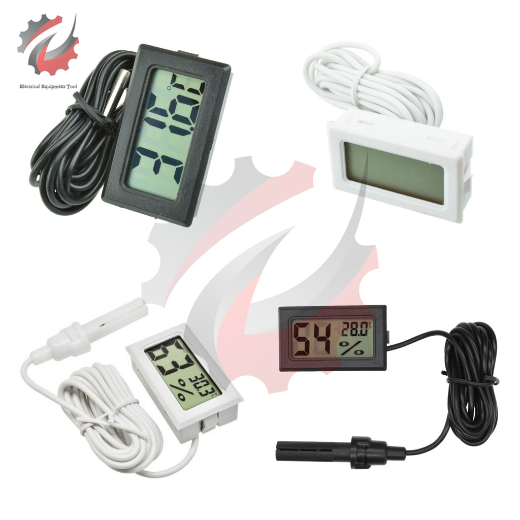 Jual Mini LCD Digital Thermometer Hygrometer Thermostat Indoor ...