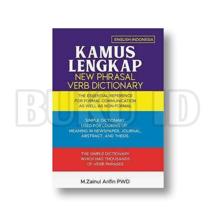 Jual Kamus Lengkap New Phrasal Verb Dictionary (English- Indonesia ...