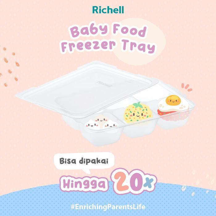 Jual RICHELL - Baby Food Freezer Tray R15 | Shopee Indonesia