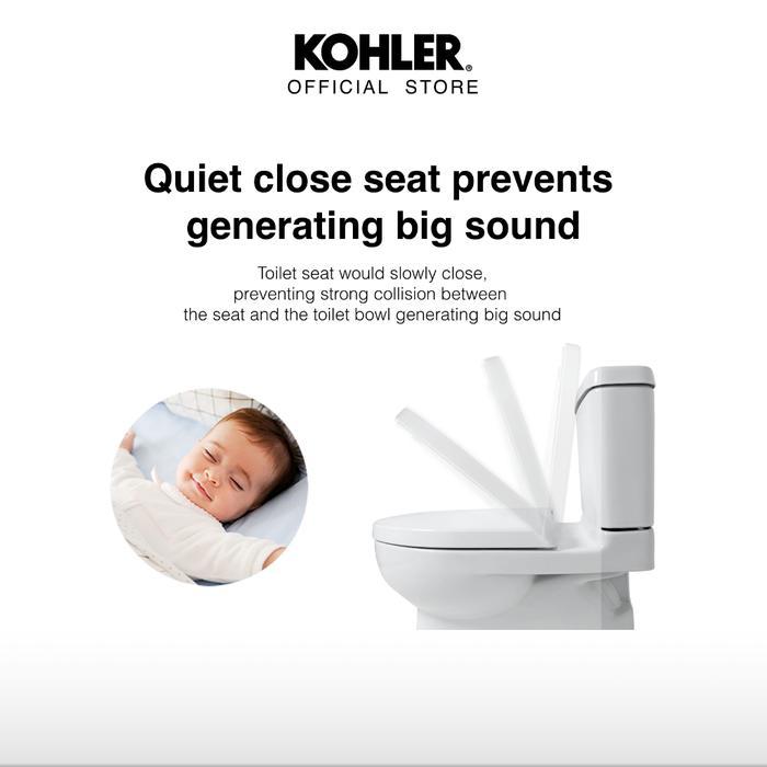 Jual KOHLER Span Kloset Duduk / Toilet 2PC Class Five Soft Close Seat ...