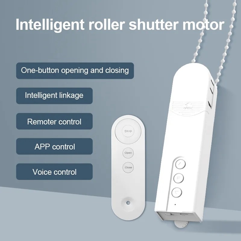 Jual Tuya Smart Blind Motor Wifi Automatic Electric Roller Shutter ...