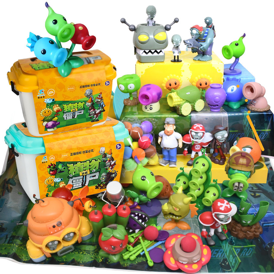 Jual New Role Send Map Bullets Shooting PLANTS VS ZOMBIES 2 PVZ Toys ...