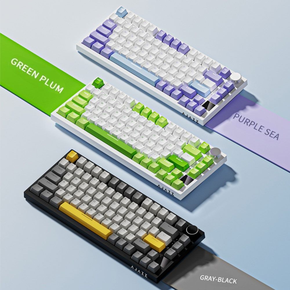 Jual New AK820 Gaming Keyboard 82-Key Silent Mechanical Keyboard With ...