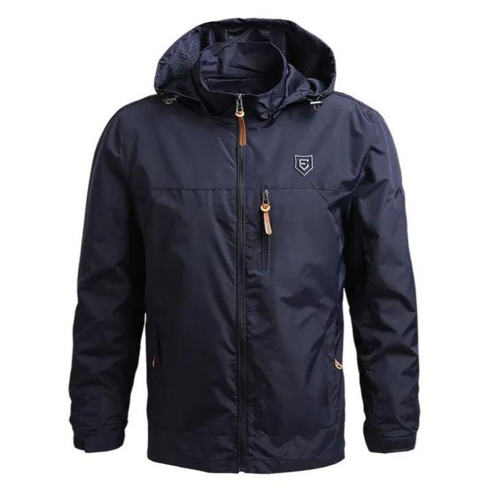Jual Eiger - Jaket Parasut Pria Dan Wanita Bahan Taslan Navy Unisex ...