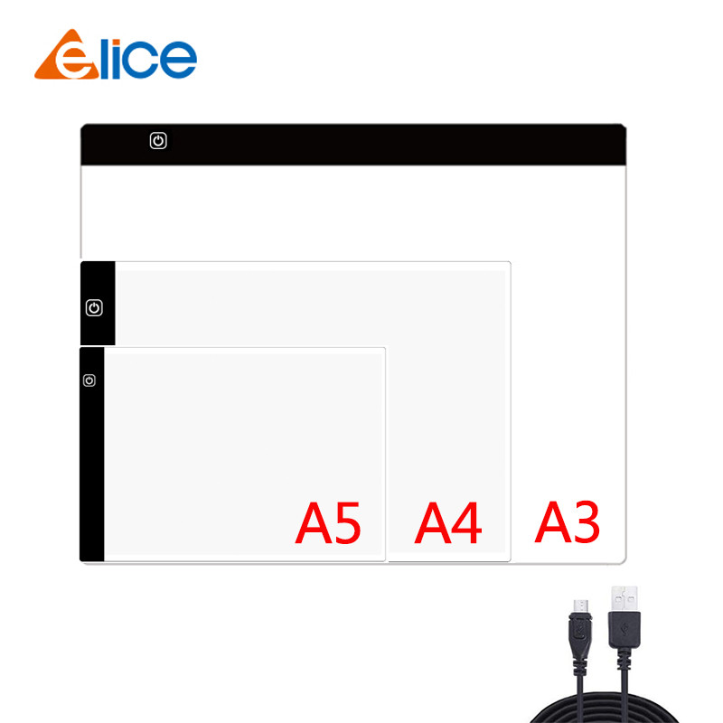 Jual Elice A3 A4 A5Drawing Tablet Diamond Painting Board Usb Art Copy ...