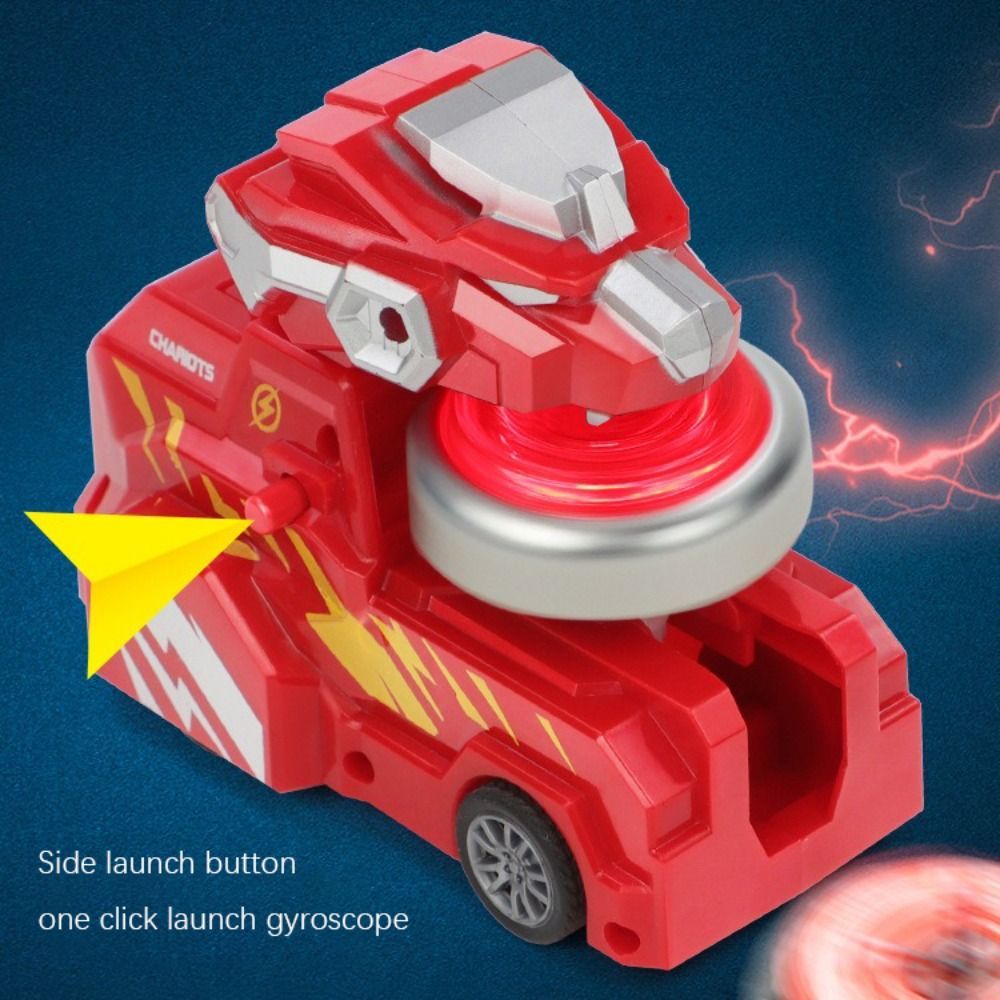 Jual Portable Plastic Combat Gyroscope 2 Gyro + 1 Launcher Glowing ...