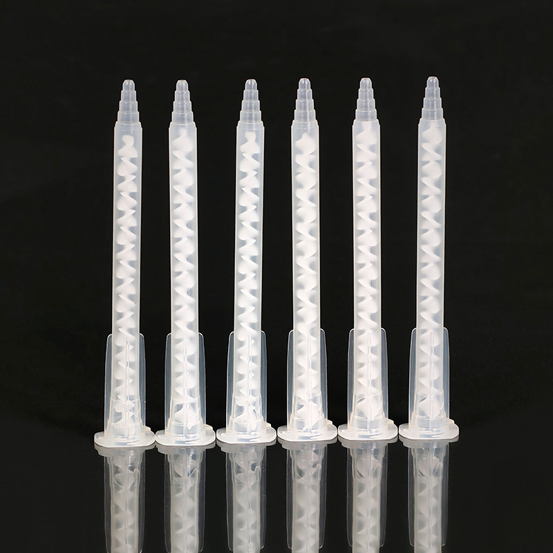 Jual 50PCS AB Glue Mixing Nozzle,Static Mixing Tube MA5.4-17L ,Epoxy ...