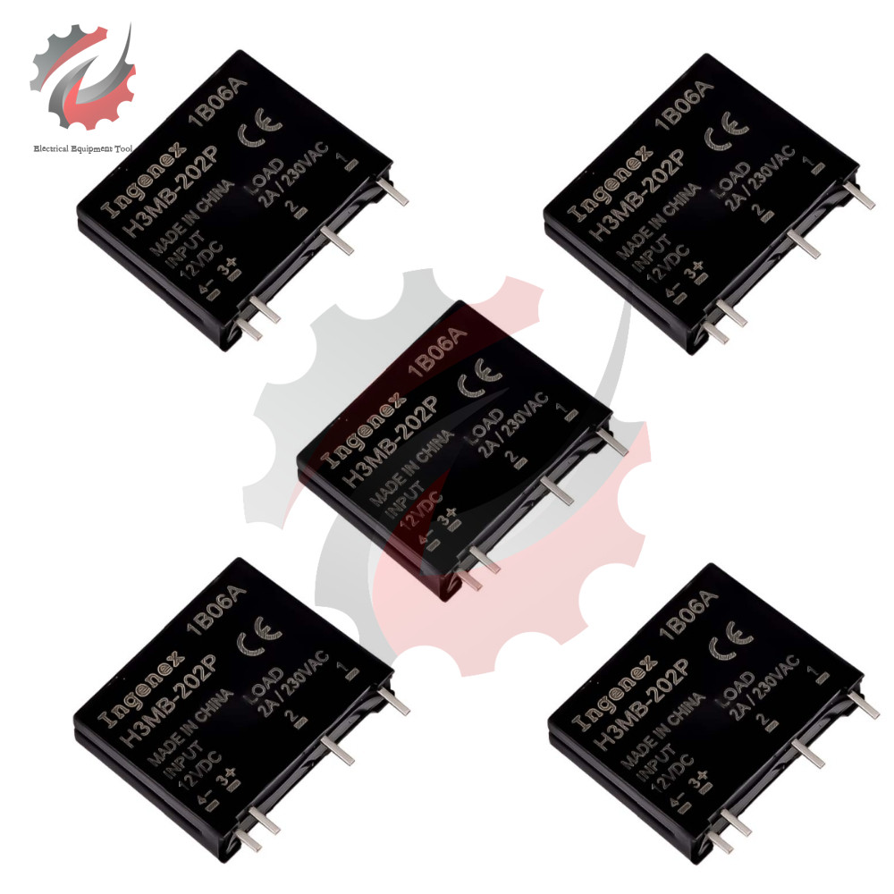 Jual 5PCS DC-AC Solid State Relay Module G3MB-202P DC 5/12/24V to AC ...