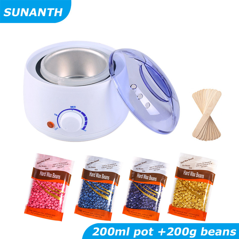 Jual Wax Heater Warmer Machine For Hair Removal Depilation Wax Dipping ...