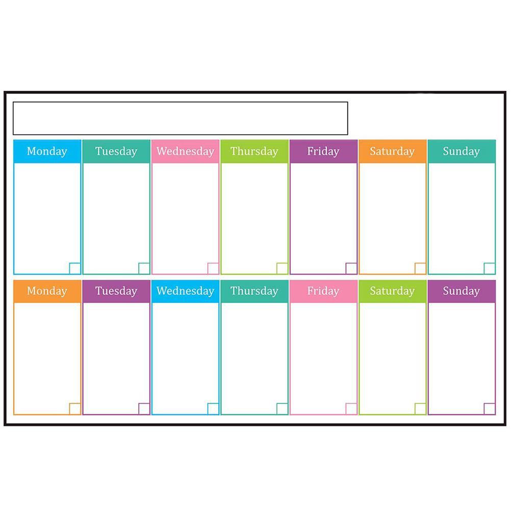 Jual 30X45Cm Reusable Weekly Erase Board Wall Stickers Adhesive ...