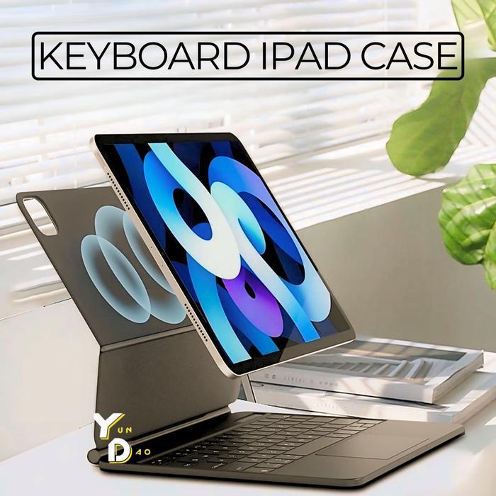 Jual IPAD FLOATING MAGIC KEYBOARD CASE IPAD PRO 11 INCH M1 M2 AIR 4 5 6 ...