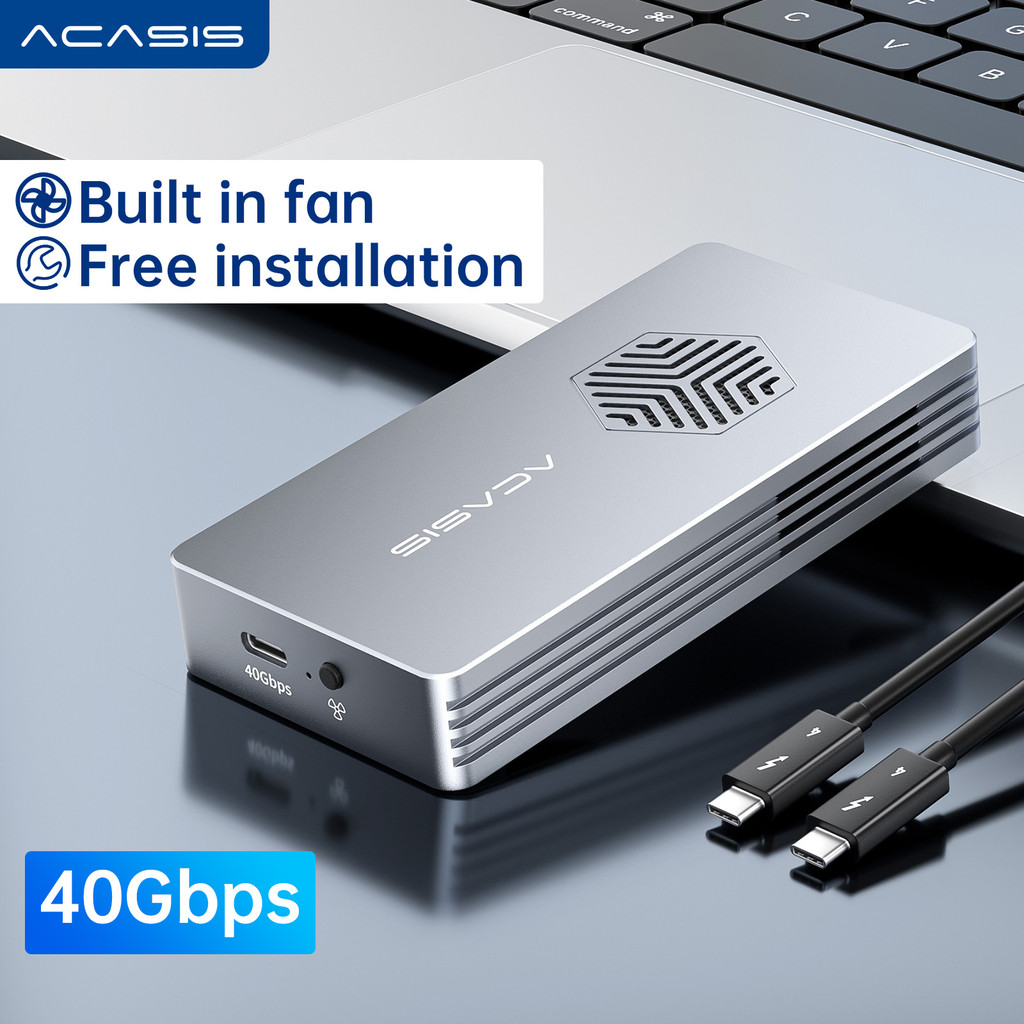 Jual Acasis 40Gbps USB 4.0 SSD Case Thunderbolt Case NVME.M2 Enclosure ...