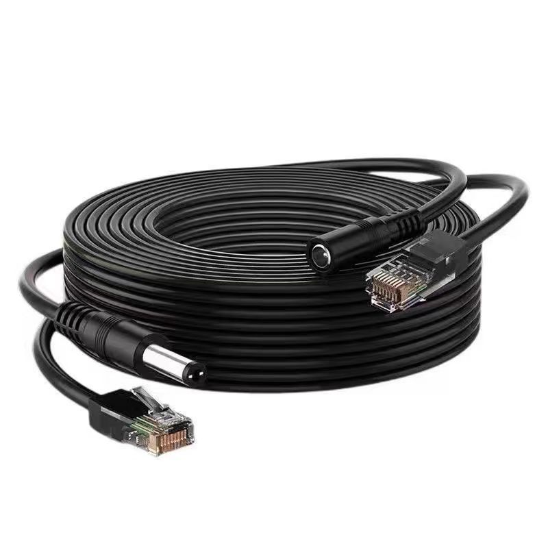 Jual Cctv Rj45 Cable Ethernet Surveillance Ca Dc Power Cat5 Internet ...
