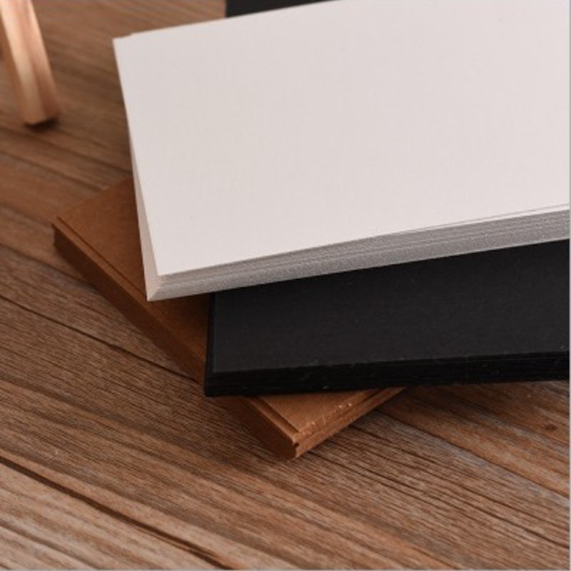 Jual 20PCS/PACK New in 2021 blank postcard card black Envelope ...