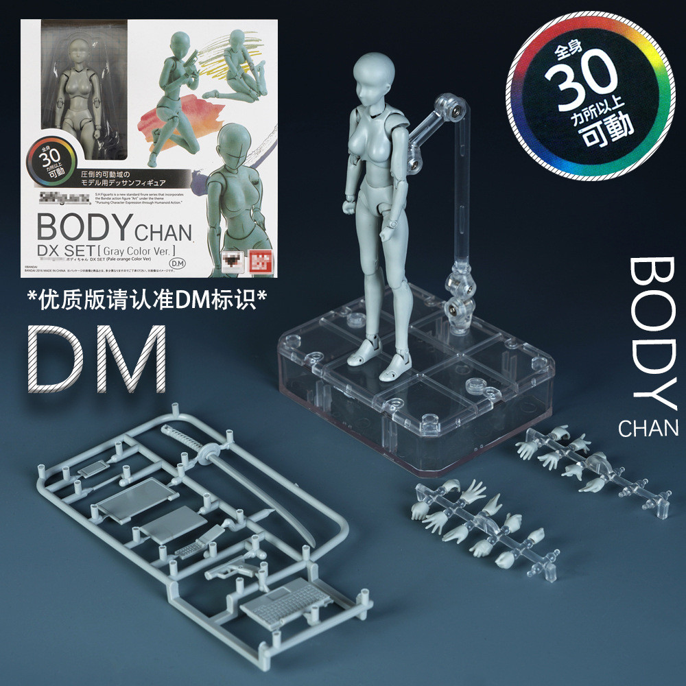 Jual Sketch Draw Male Female Movable Body Kun Body Chan Joint Pain ...
