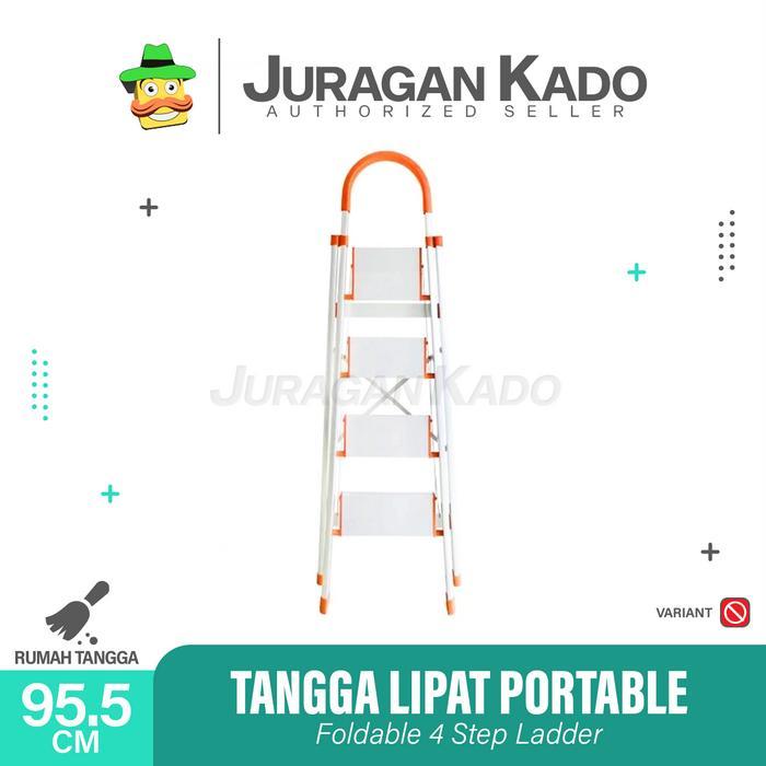 Jual TANGGA LIPAT PORTABLE / TANGGA ALUMUNIUM /TANGGA BESI KOKOH - 4 ...