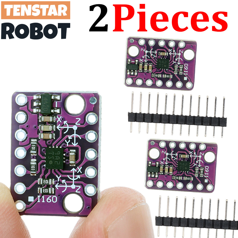Jual Tenstar 2Pcs Bmi160 6Dof 6-Axis Rate Gyro Gravity Accelerometer ...