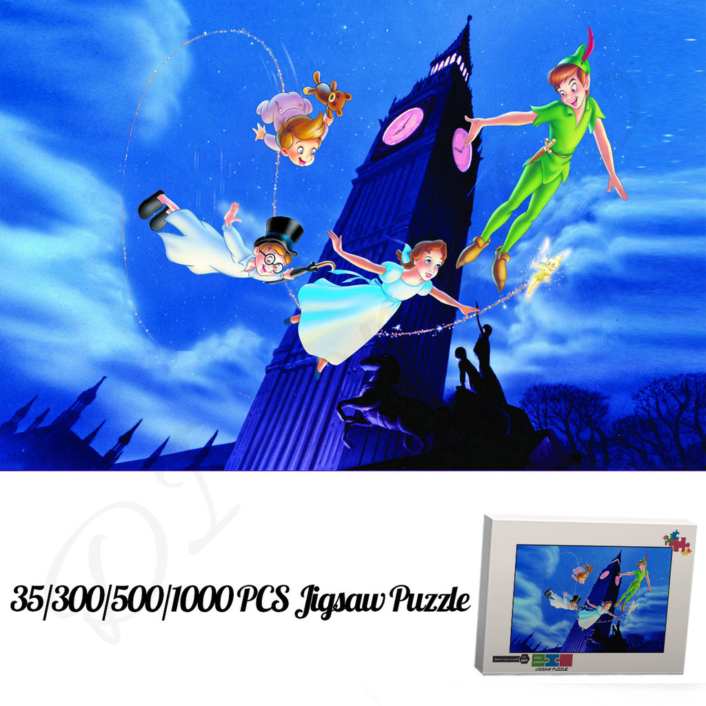 Jual Peter Pan Jigsaw Puzzles Disney Classic Animated Film 35 300 500 ...