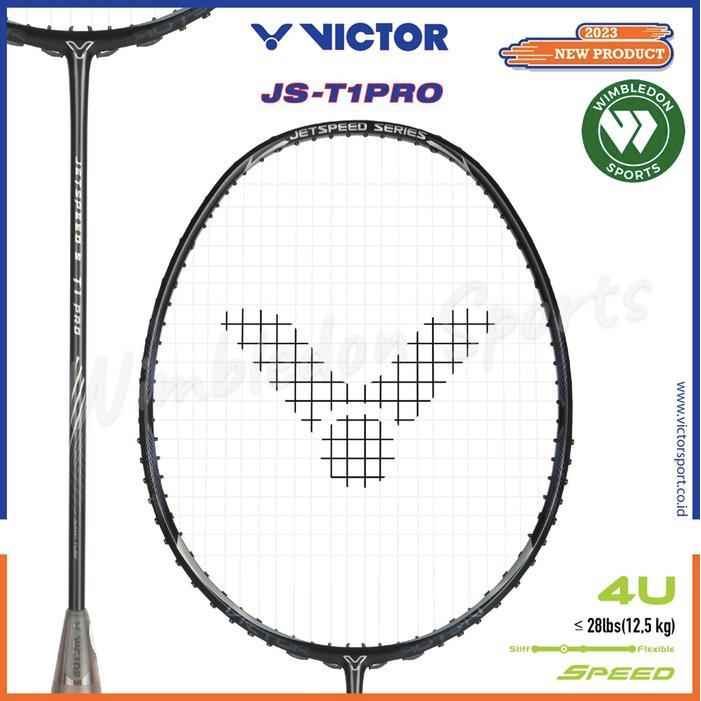 Jual Raket Badminton Victor Jetspeed T1 Pro / Raket Victor JS-T1PRO ...