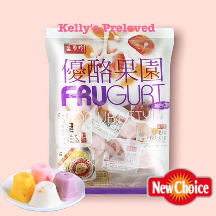 Jual NEW CHOICE FRUGURT JELLY ASSORTED FLAVOR TRIKO JELLY YOGURT 330 ...
