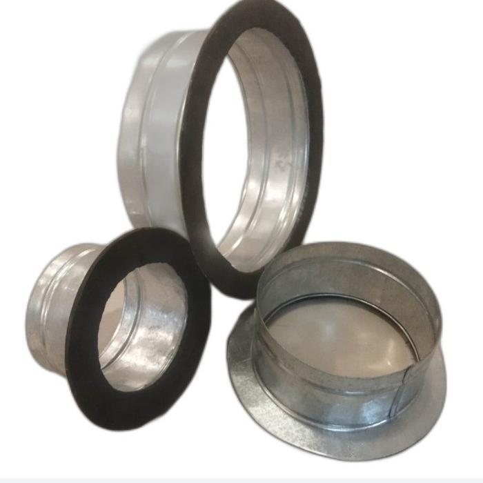 Jual Spiral Duct Flange Sock Flange Ducting Bulat 8 Inch Ready | Shopee ...