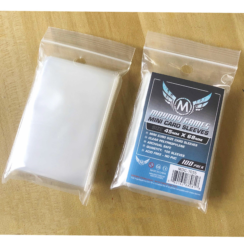 Jual 100 Sleeves link - MAYDAY Card Game Sleeve Protector Board Game ...