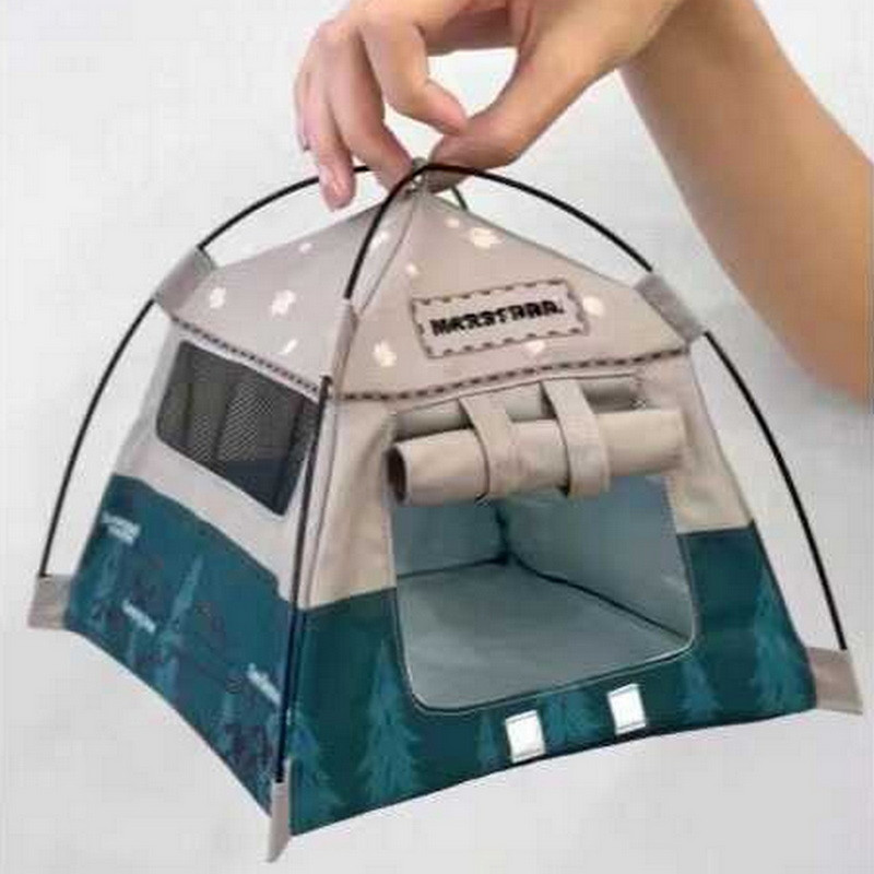 Jual 1:12 Soldiers Camping Simulation Small Tent Model Removable Toy ...
