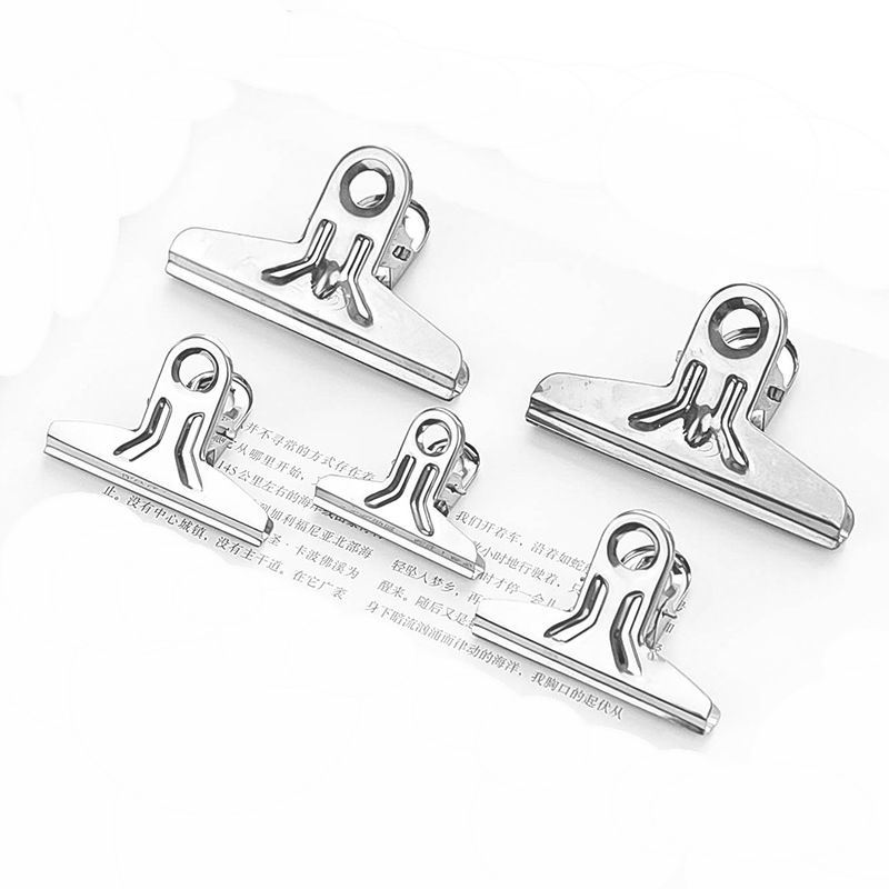 Jual Factory Wholesale Metal Letter Clips Stainless Steel Silver Paper ...