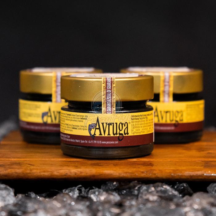 Jual Caviar Avruga 120 Gram / Pescaviar Telur Ikan Hitam Kaviar d ...