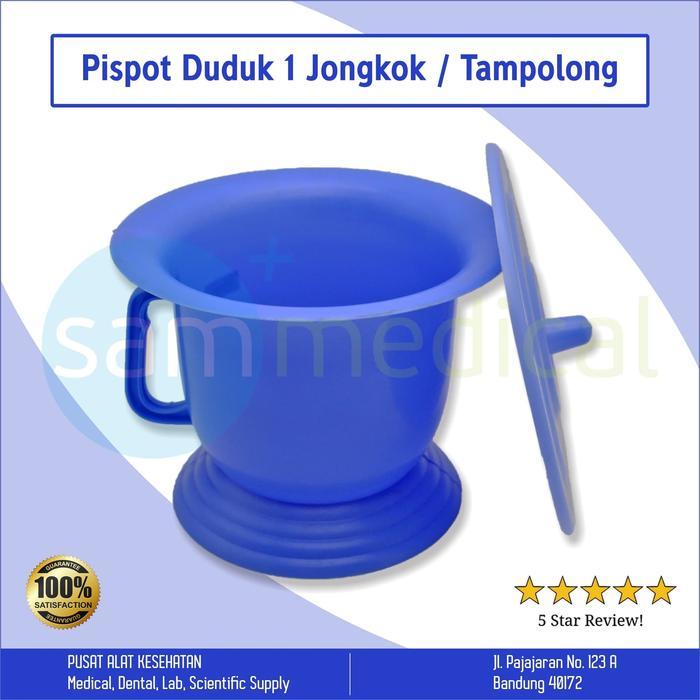 Jual Pispot Duduk 1 Jongkok / Tampolong Plastik | Shopee Indonesia
