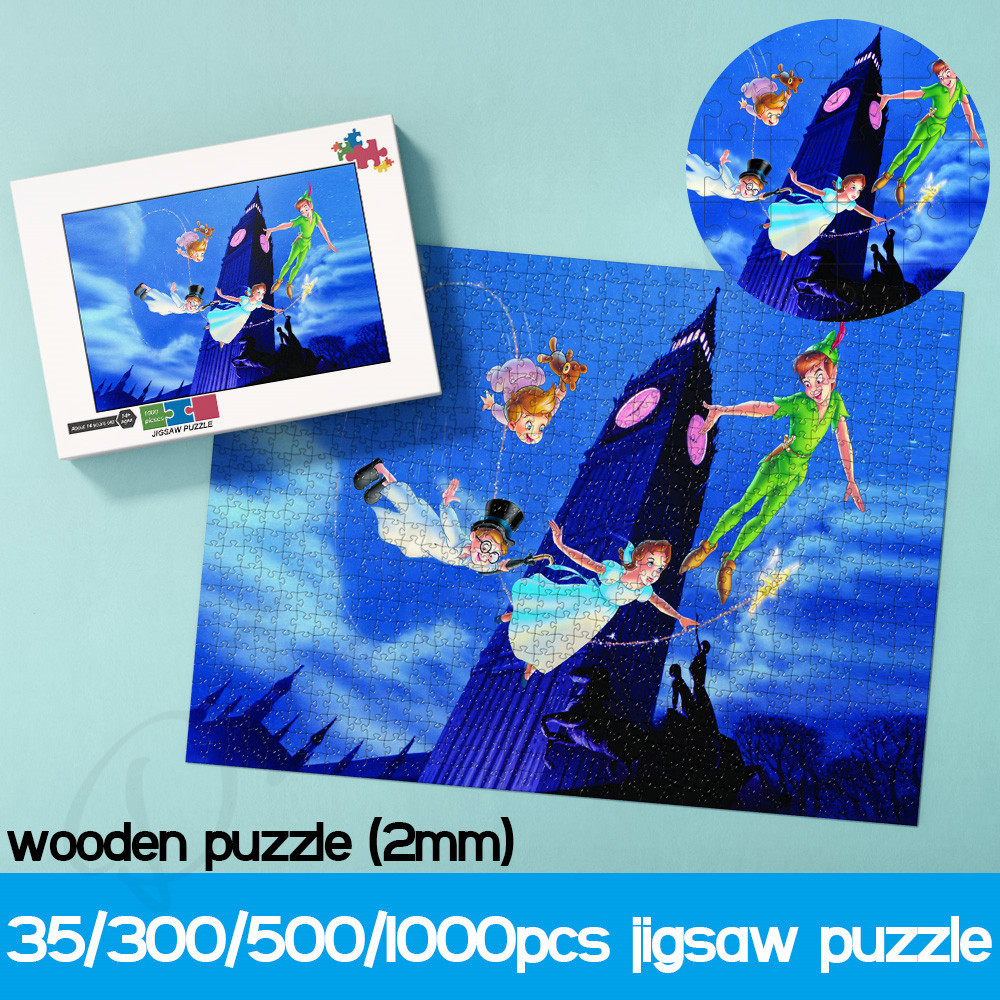 Jual Peter Pan Jigsaw Puzzles Disney Classic Animated Film 35 300 500 ...