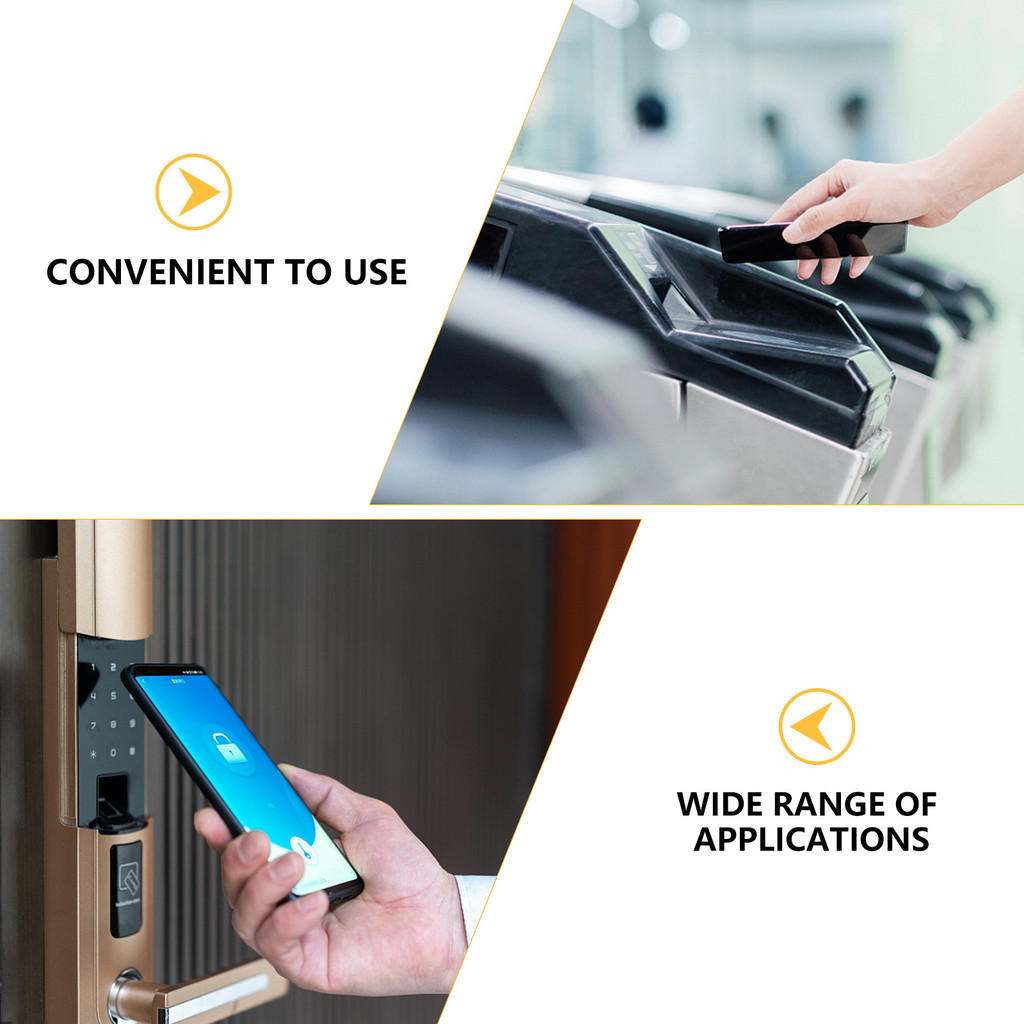 Jual 5Pcs NFC Cards Tags Blank White Rfid Stickers Read Write Lock ...