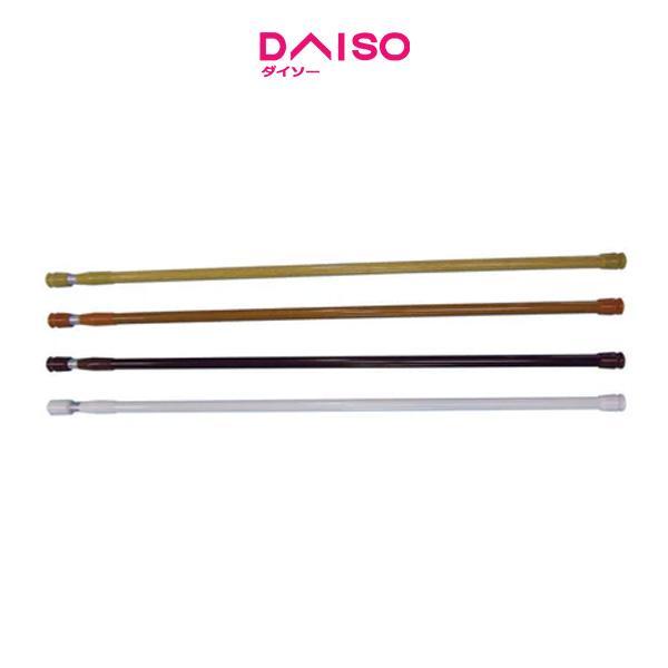 Jual Daiso spring tension rod white grain 85-120cm 19-22mm | Shopee ...