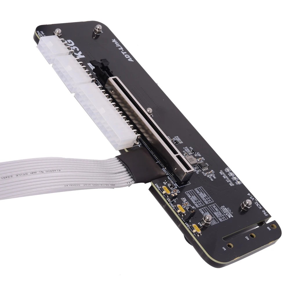 Jual Adt Pcie 4.0 Graphics Card External Gpu Dock Gen4 Pci-E X4 To X16 ...