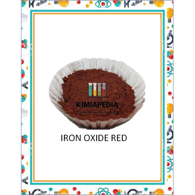 Jual New Iron Oxide Red India / Besi Oksida Merah / Fe2O3 1KG | Shopee ...