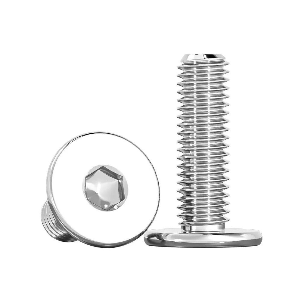Jual 304 Stainless Steel Cm Hex Hexagon Socket Ultra Thin Super Low ...