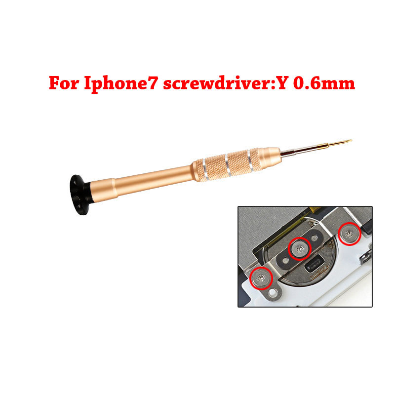 Jual Y Type 0.6 mm Tri wing Screwdriver Screw Driver for iPhone 7 Plus ...
