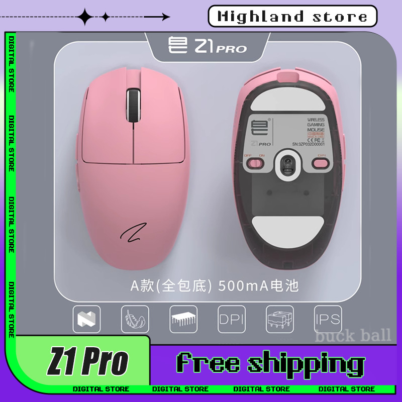 Jual Zaopin Z1 Pro 2.4G Wireless Gamer Mouse Lightweight PAW3395 USB 2 ...