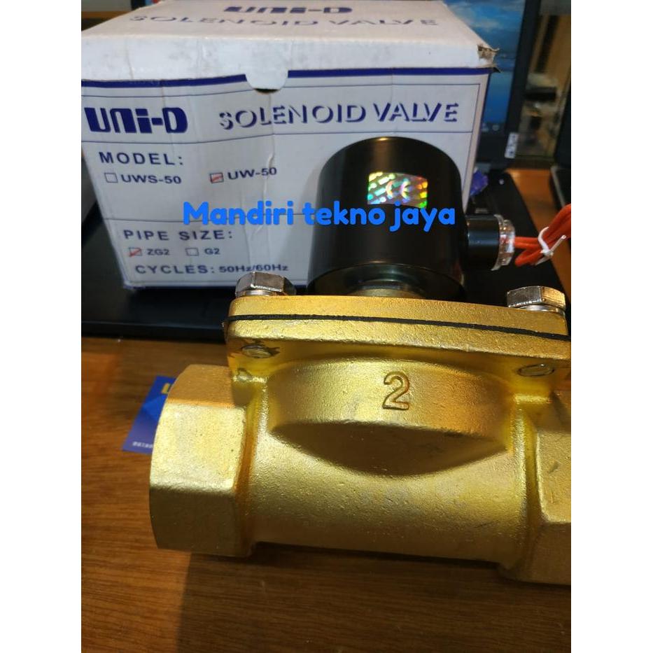 Jual For Sale Solenoid Valve Uni-D Tipe Uw-50 Drat 2 Ac220/Dc24 ...