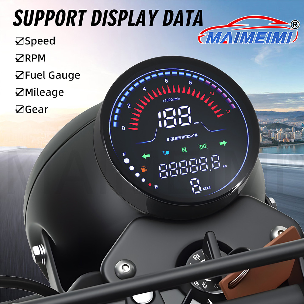 Jual Universal Odometer For Italika Tc250 Tc 250 For Zanella Custom 150 ...