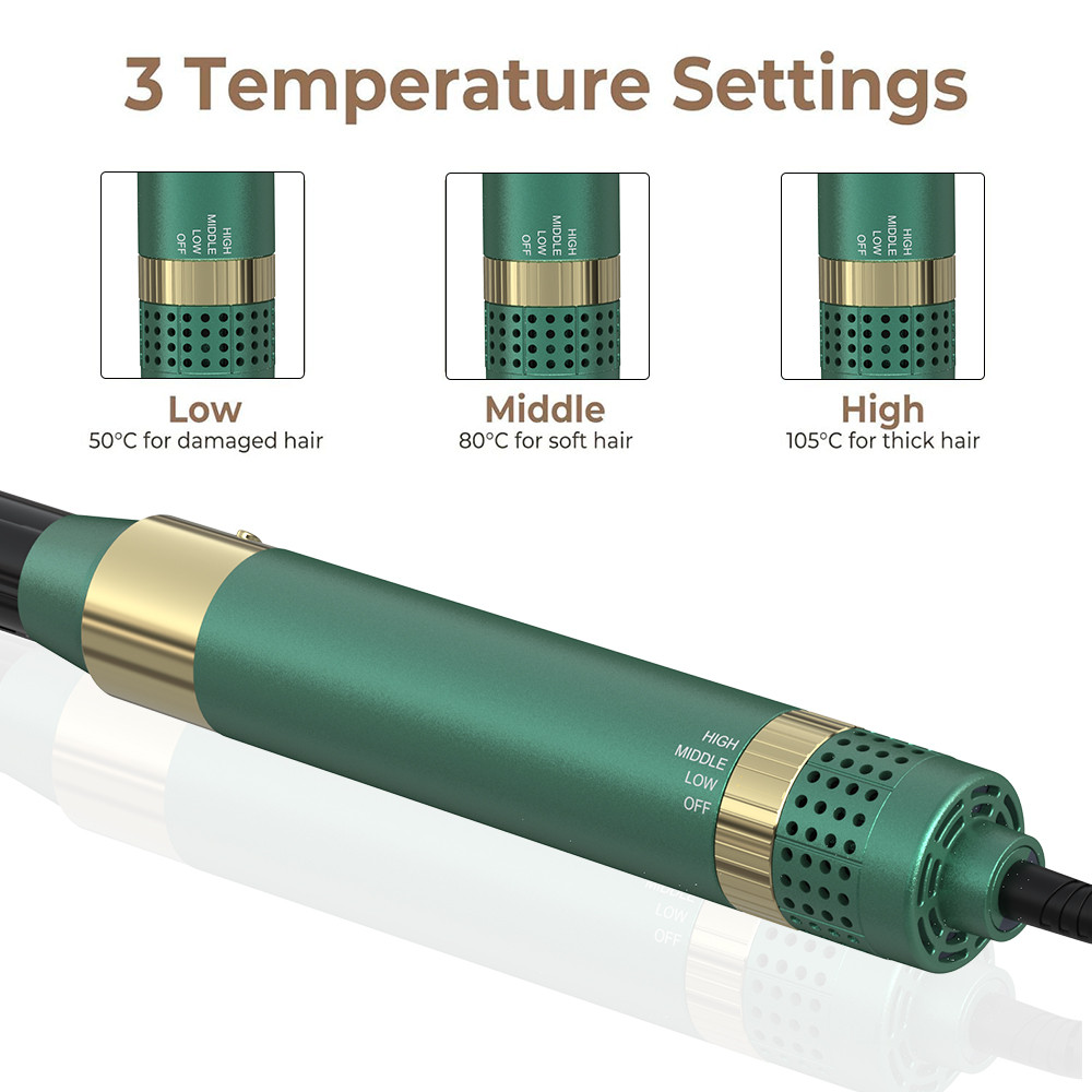 Jual LISAPRO Hair Dryer Brush Detachable 5-in-1 Styling & Drying System ...