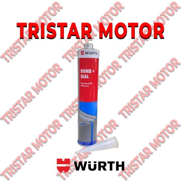 Jual WURTH BOND SEAL SEALENT KACA DAN BODY STRUCTURAL PU ADHESIVE BLACK ...