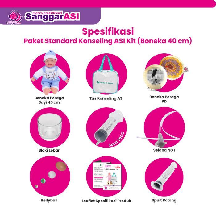 Jual Sanggarasi Paket Konseling Asi Kit Standar 40 Cm Boneka Peraga ...