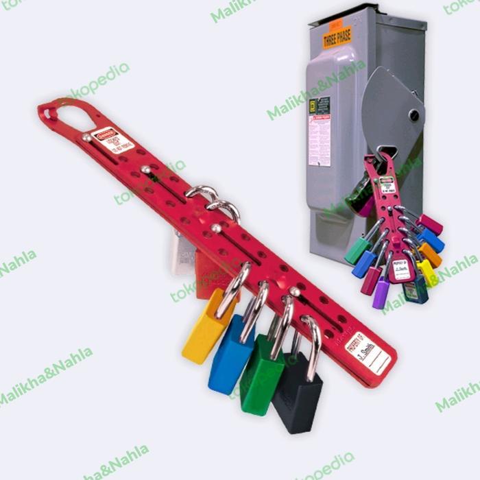 Jual Gmet-Loto Safety Red Two Size 12-24 Hole Sliding Long Aluminum ...