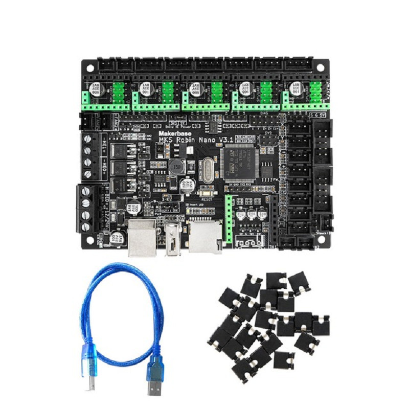 Jual MKS Robin Nano V3 Control Card TS35 Display ESP8266 WI-FI Monitor ...